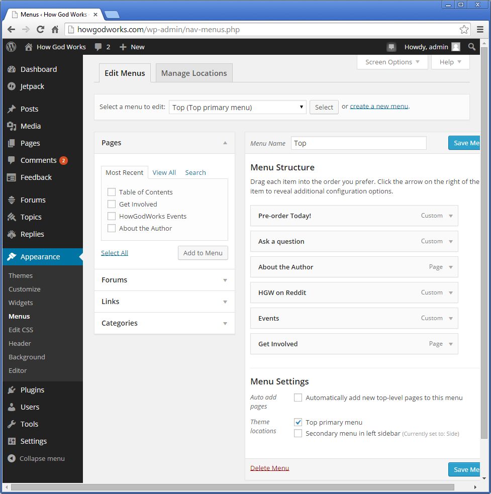 WordPress: A simple and quick way to create a web site | MarshallBrain.com